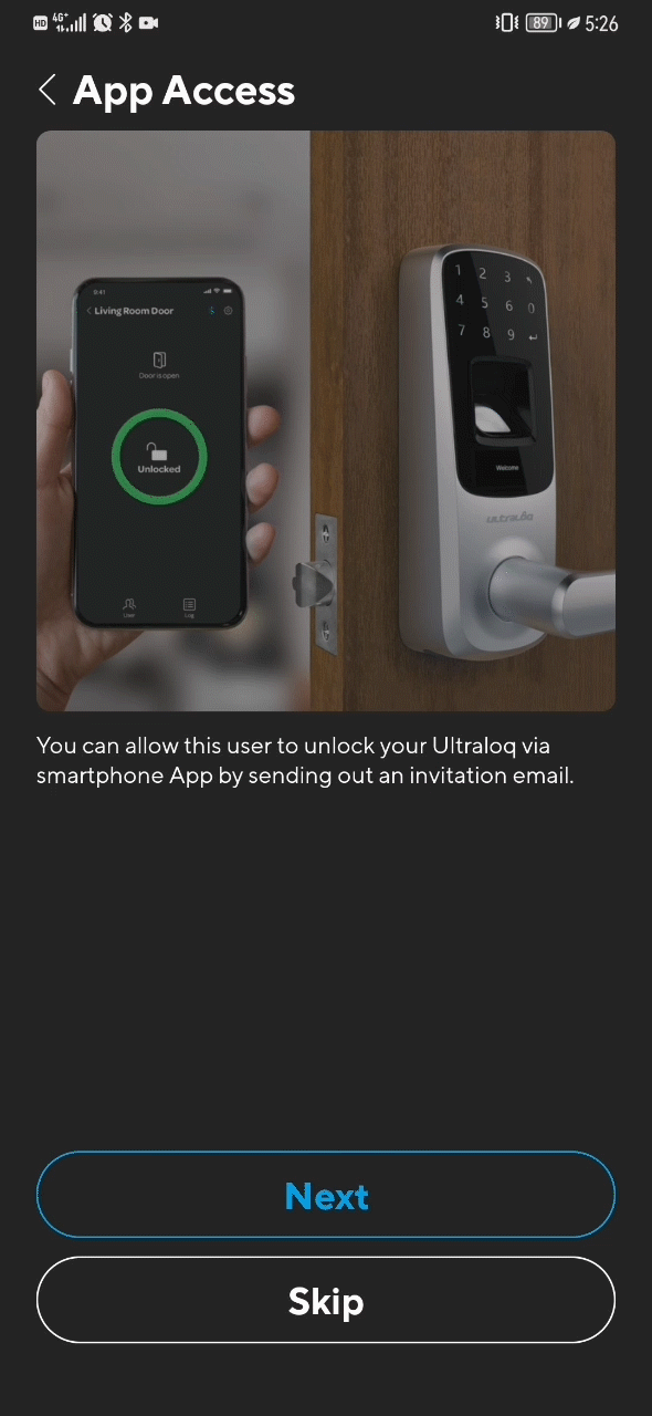 How to Add User for ULTRALOQ UL3 Series by the U home App? – ULTRALOQ