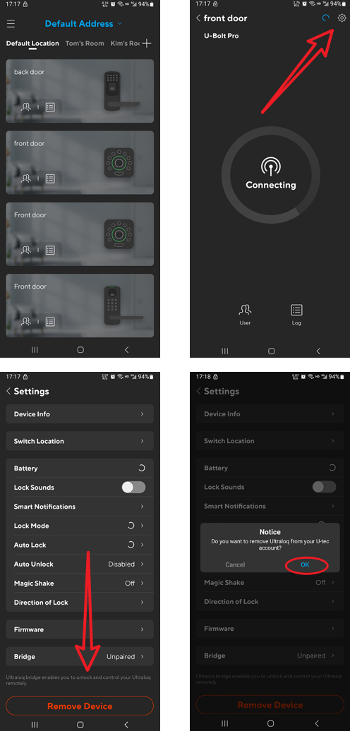 How to Reset ULTRALOQ Smart Lock to its Factory Settings? – ULTRALOQ