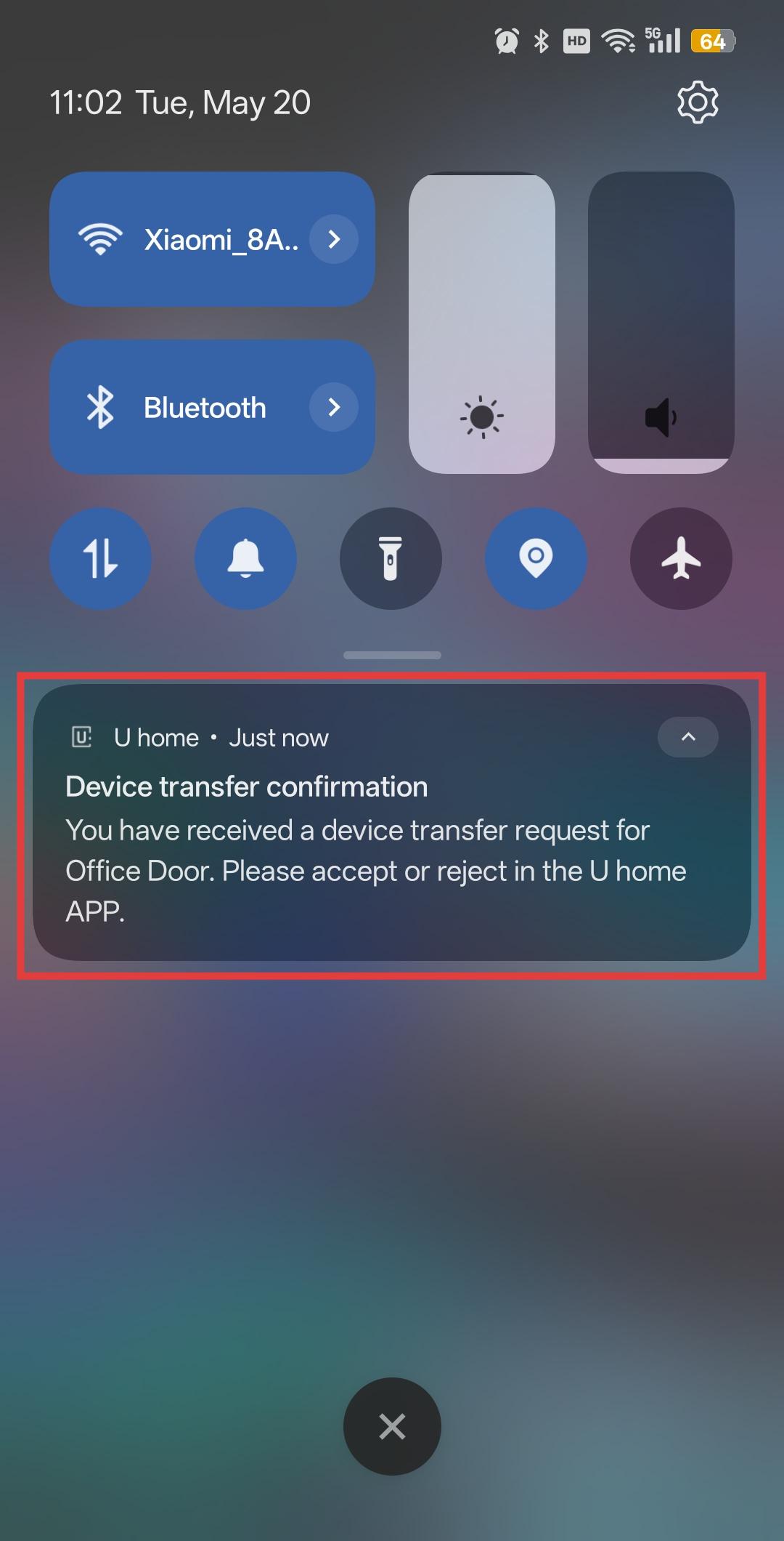 How to transfer a device to another user and how to accept the transfer ...